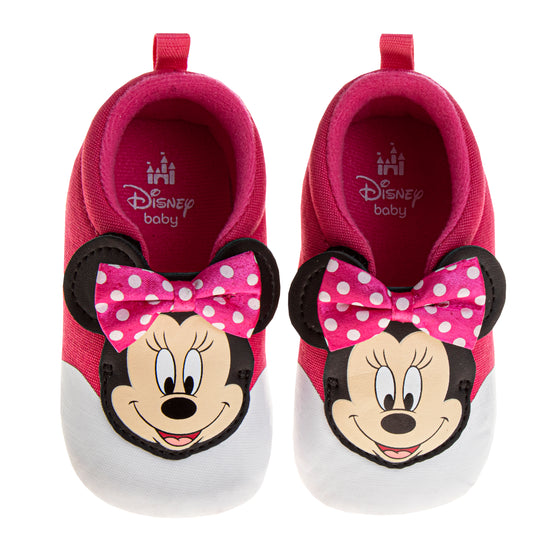 josmo Disney Minnie Mouse Baby Girls' Bootie Shoe. (Toddler Sizes ...
